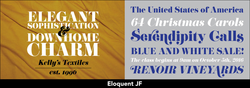 The Jukebox Font Library. Professional Font Foundry. – Jukebox Fonts